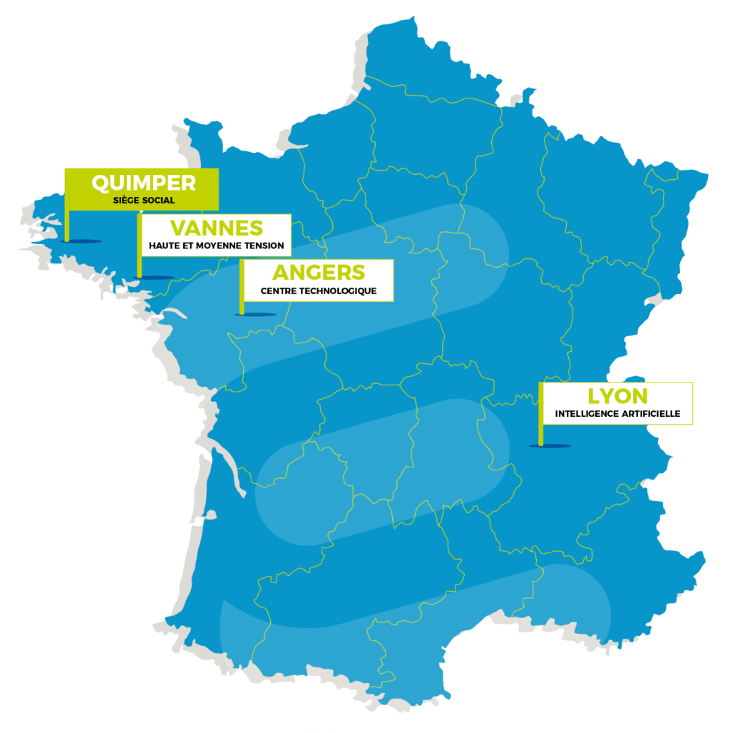 Nos implantations - Entech